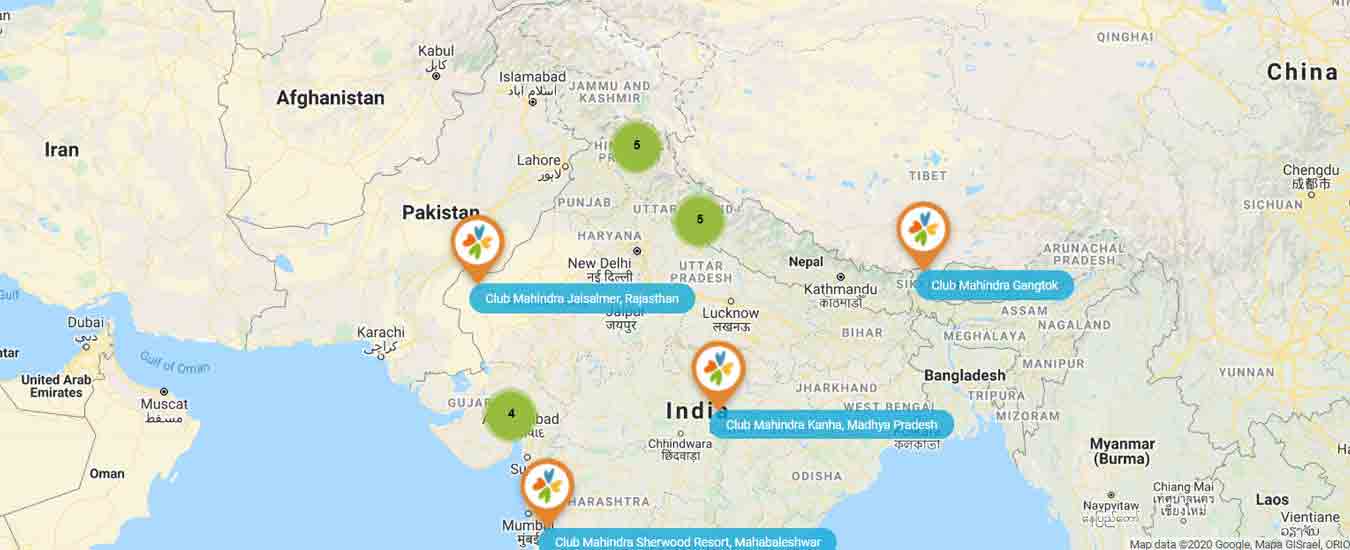 Holiday at 100+ Resorts in India & Abroad with Club Mahindra