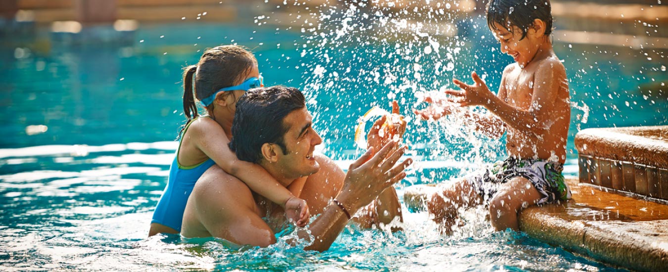 Experience Pool Party Family With Your Family